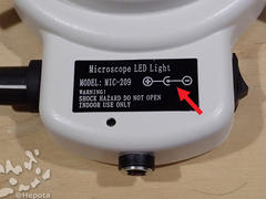 実体顕微鏡用リング照明MIC-209について